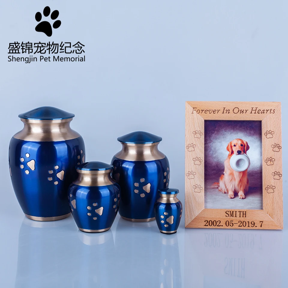 Pet Urns Mourning animal Funeral urn animals metal 500 ml Urn dog or ...