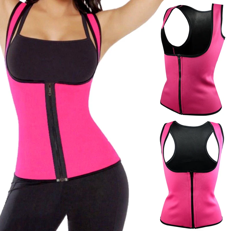 Neoprene corpo shaper emagrecimento cintura trainer cincher colete ...