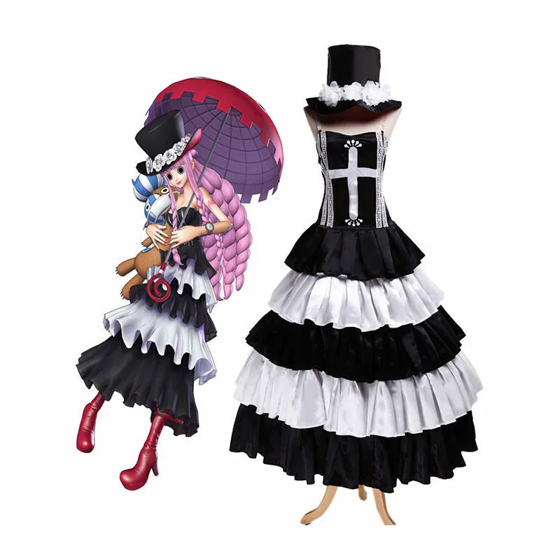 Perona Ghost Princess Cosplay Costume | One piece Merchandise | Up to ...