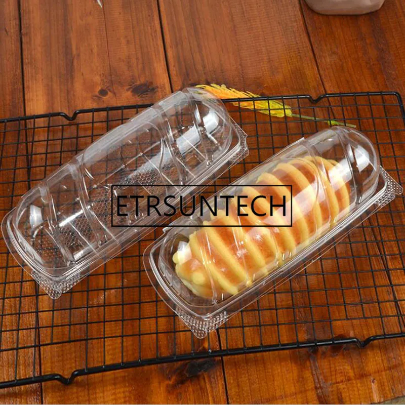 200pcs-Plastic-Bread-Baking-Package-Boxes-Hot-Dog-Transparent-Blister ...