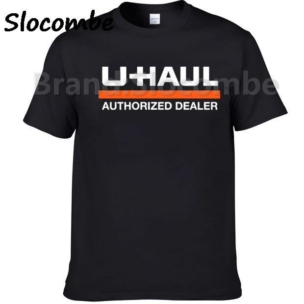 U HAUL AUTHORIZED DEALER Mens T Shirt 100% Cotton T Shirt| | - AliExpress