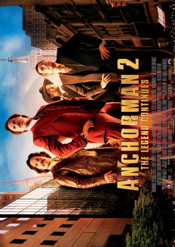 Anchorman 2 The Legend Continues Poster