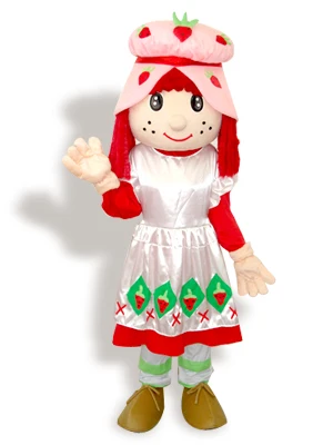 Lovely Strawberry Girl Cosplay Mascot Costume - AllCosplay.com