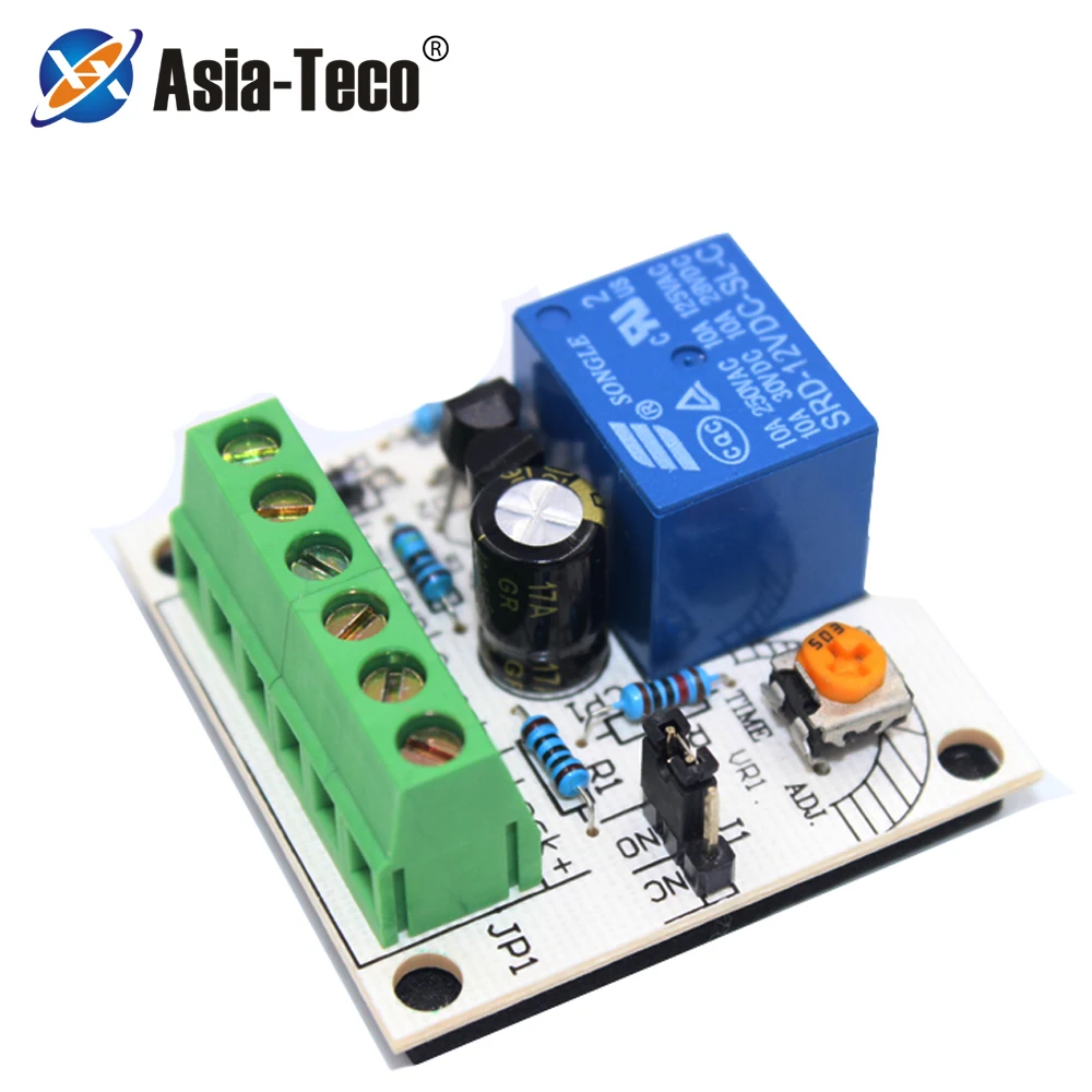 Power Supply Switch Electronic Door Lock Time Delay Module Electric ...