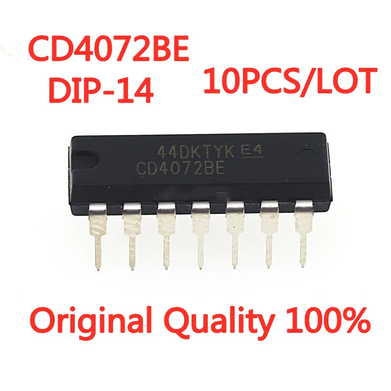 10-unids-lote-calidad-Original-100-CD4072BE-CD4072-DIP-14-l-gica-chip-o ...
