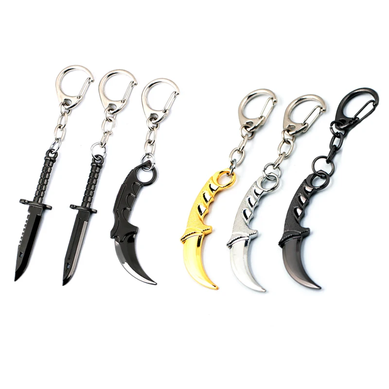 Game-CSGO-Karambit-Key-Chains-for-Men-Women-Jewelry-M9-Knife-Butterfly ...