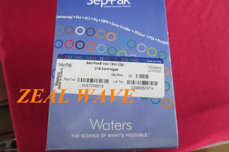 Waters Sep-pak C18 Solid Phase Extraction Cartridge Item No .: Wat036915 Waters Spe Column ...
