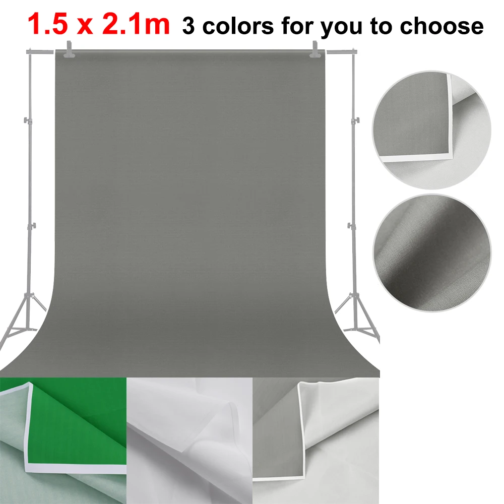 1-5-2-1m-5-7ft-Vinyl-Photography-Background-Screen-Green-Grey-White ...