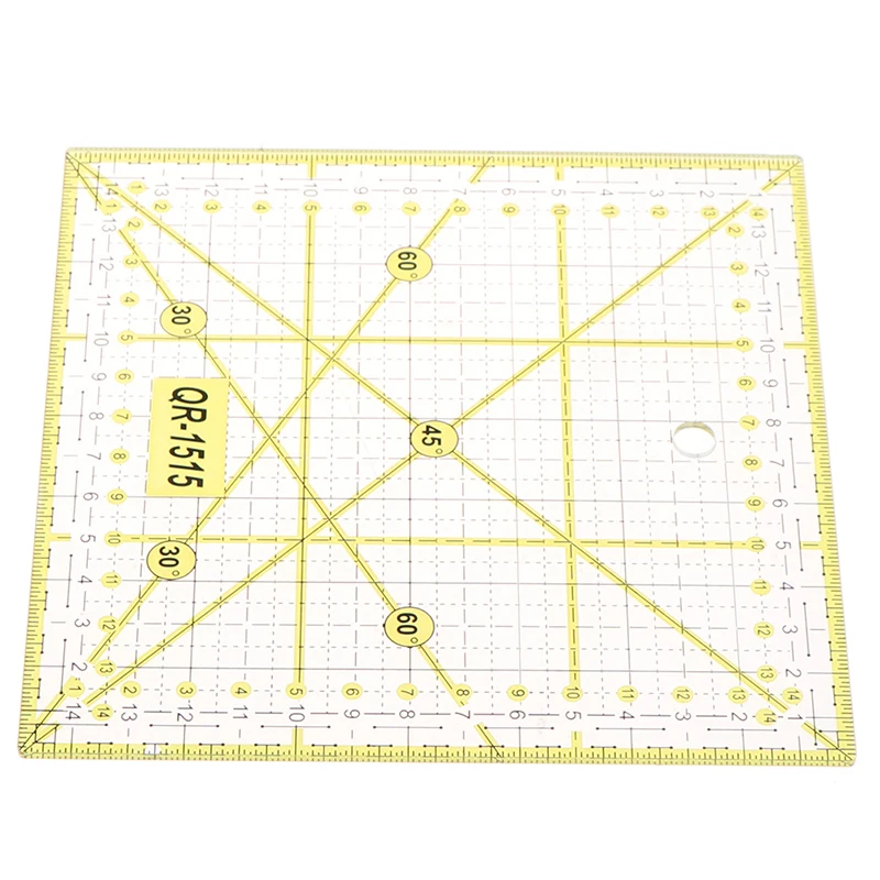 DIY-Sewing-Ruler-Sewing-Quilting-Tool-Square-Patchwork-Cutting-Sewing ...