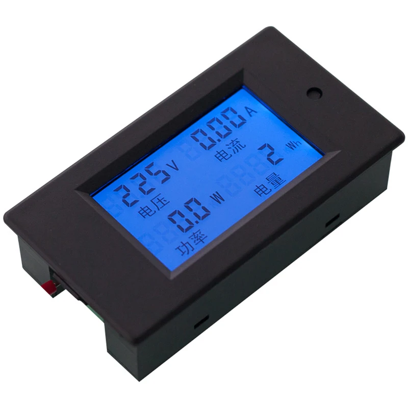 Generic Ac Single Phase Digital Wattmeter Power Energy Meter 220v 100a ...