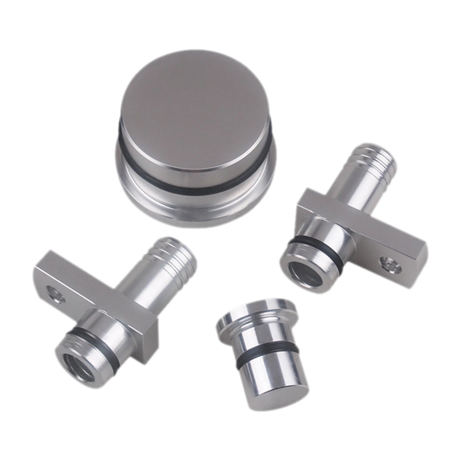 PCV Reroute Fitting Resonator Plug Reroute Assembly Kit with Upgraded ...
