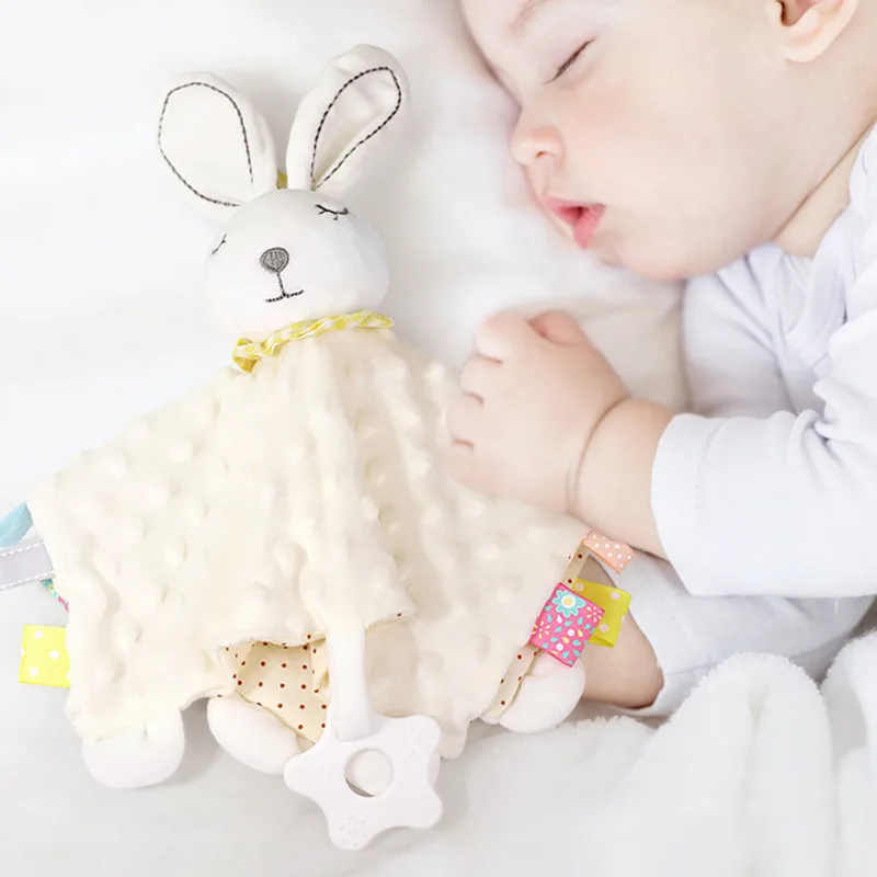 Baby-Sleeping-Dolls-Plush-Stuffed-Toys-Cartoon-Bear-Bunny-Soothe ...
