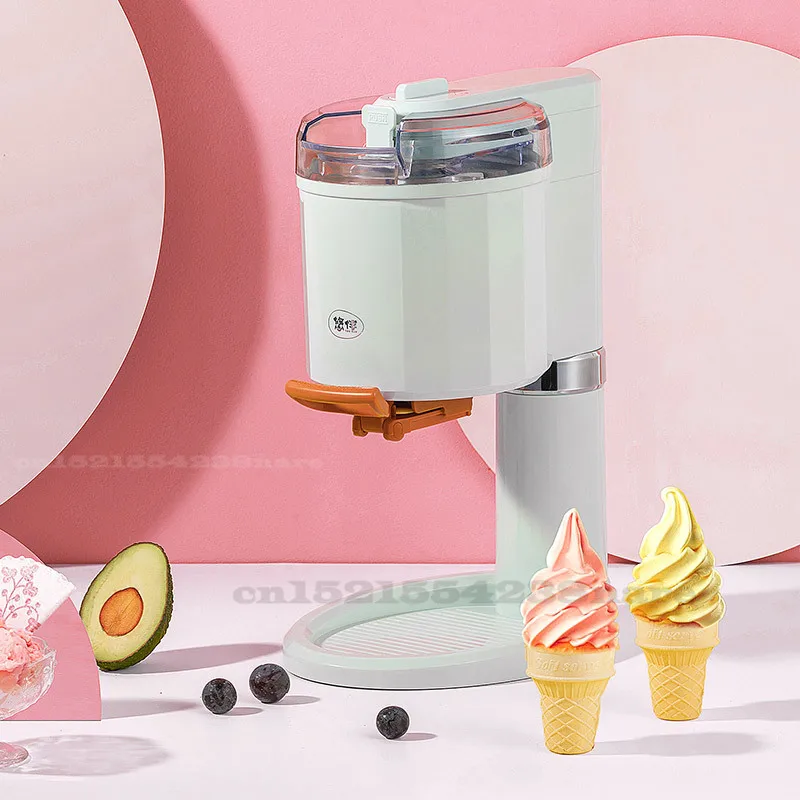 220V-20W-Ice-Cream-Machine-Fully-Automatic-1L-High-capacity-Mini ...