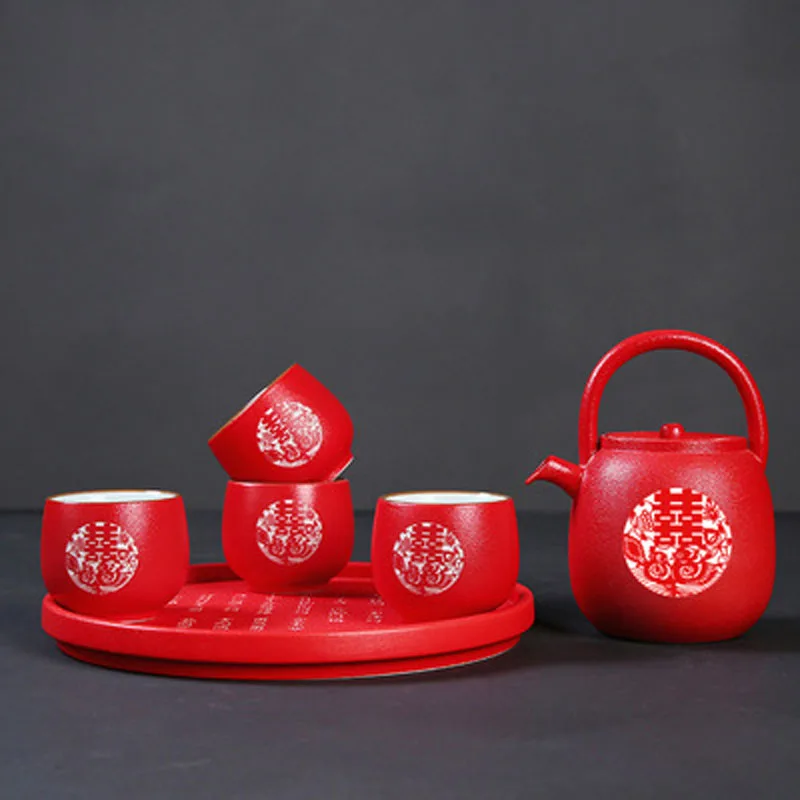 China Tea Set Wedding Chinese | Chinese Wedding Tea Set Gifts - Chinese ...
