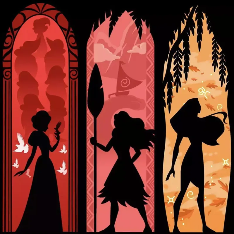 Disney Princess Silhouette Snow White