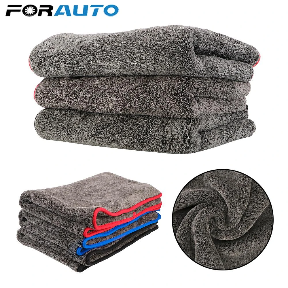 Strong Water Absorption Cloth Detailing Drying Microfiber Towel 1200GSM ...