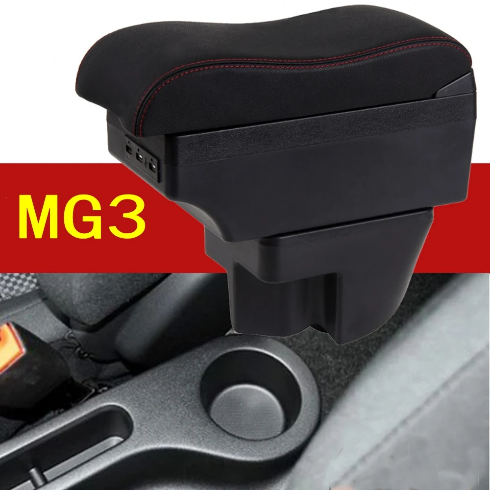 For Mg3 Armrest Box Center Console Central Store Content Storage Box ...