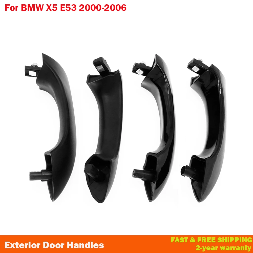 Car Front Left Right /rear Left Right Outside Door Handle For-bmw X5 ...