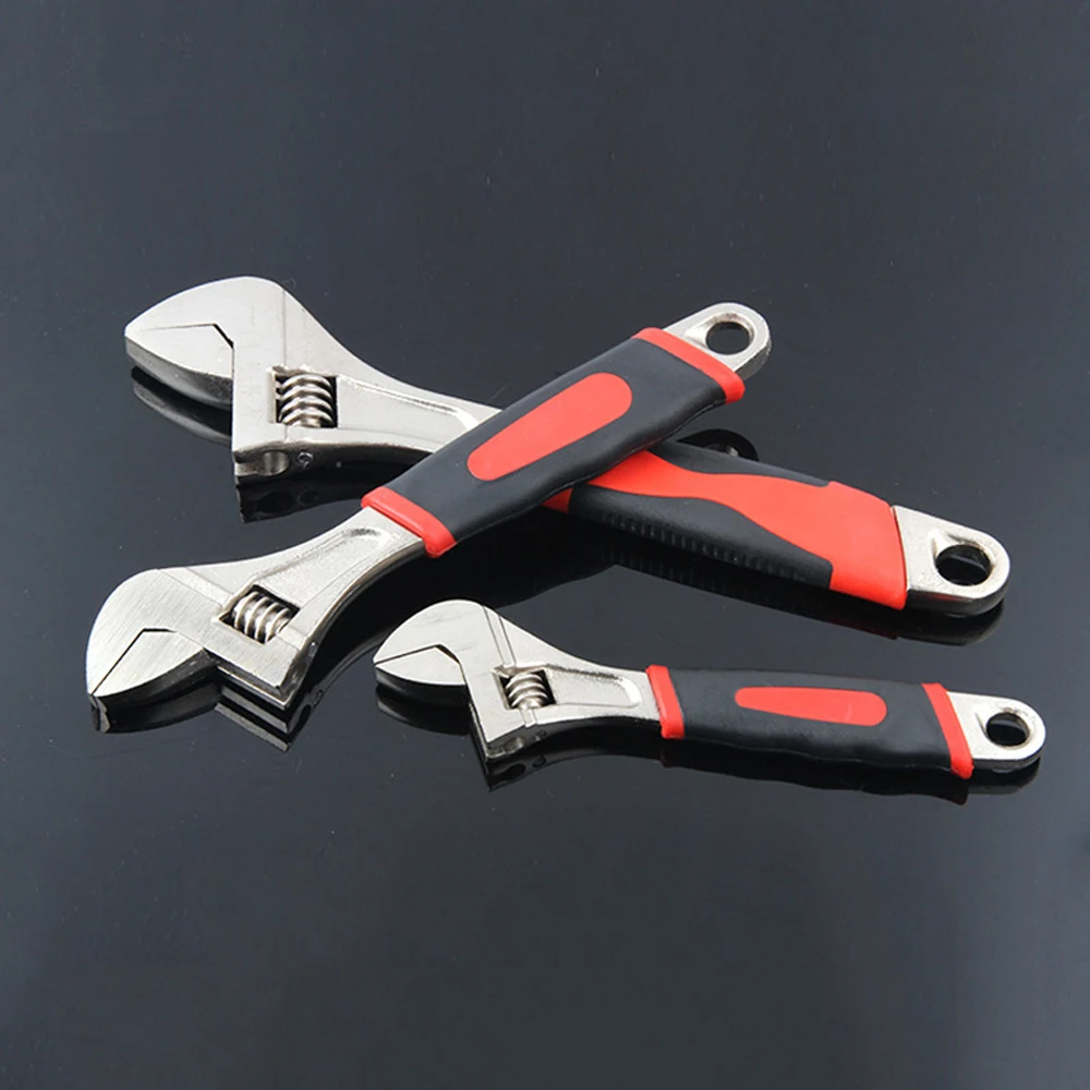 Adjustable Wrench Universal Mini Small Big Monkey Spanner Head Jaw ...