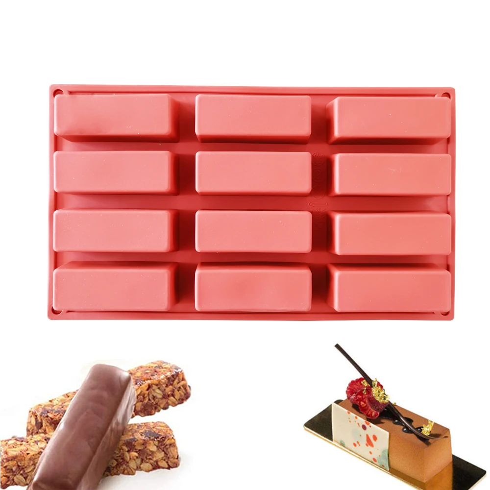 Rectangle Silicone Mold Baking | Baking Mould Cookies Rectangle - New ...