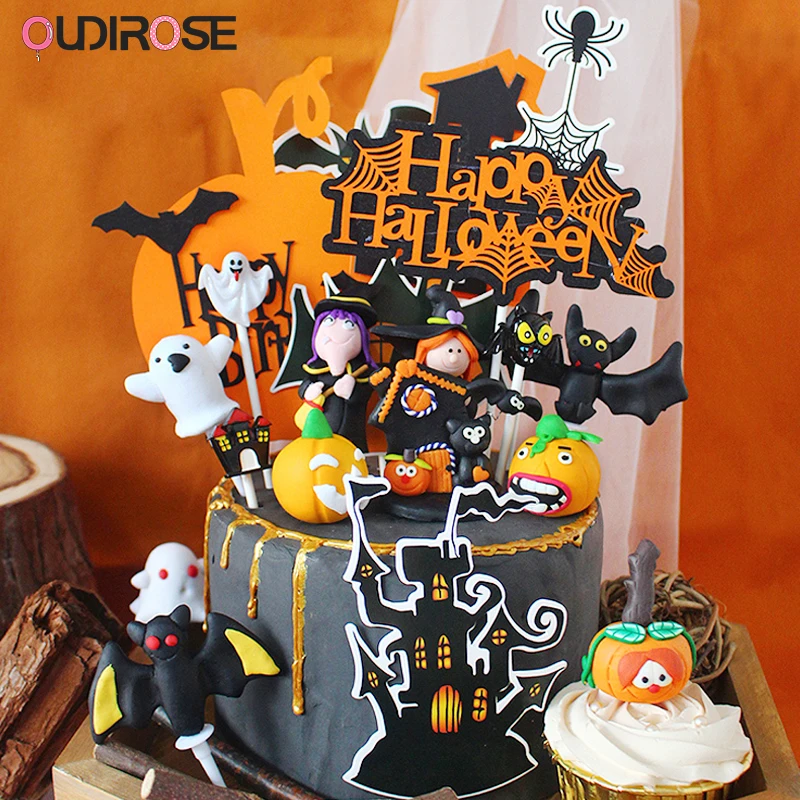 Spooky cake decorations halloween for a scary dessert