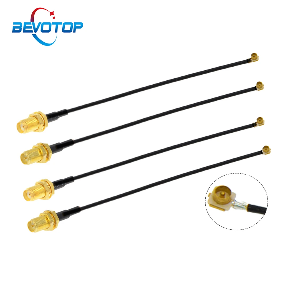 1 stücke IPEX Kabel SMA Weiblichen zu uFL/u.FL/IPX/IPEX 1 IPEX 1 ...