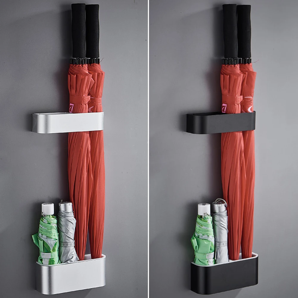 2019 New Fashion Aluminum Alloy Umbrella Storage Holder No Punch ...