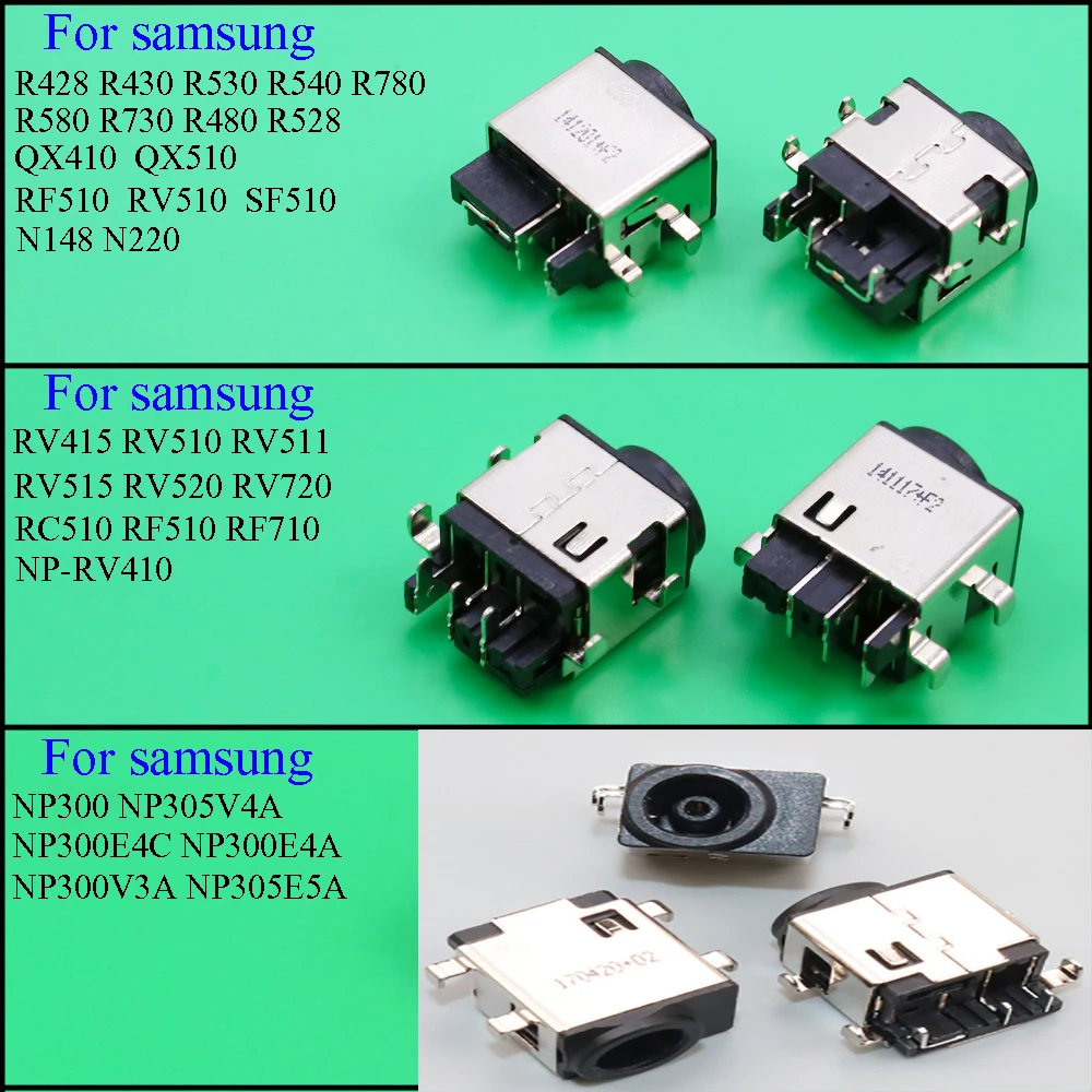 Laptop Dc Power Jack Connector Charging Port For Samsung Rv411 Rv515 ...