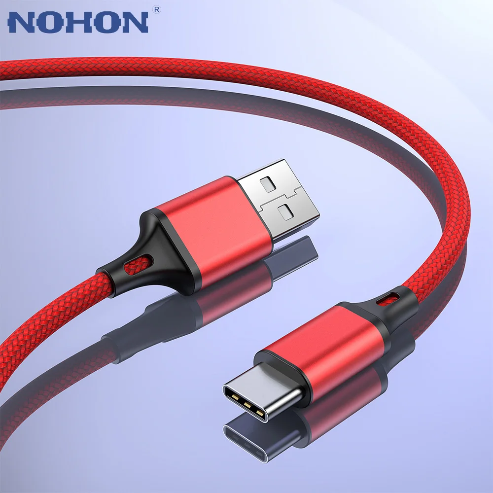 Cable USB tipo C para Samsung Xiaomi mi Redmi Huawei P30 P40 Mate 20 30 ...