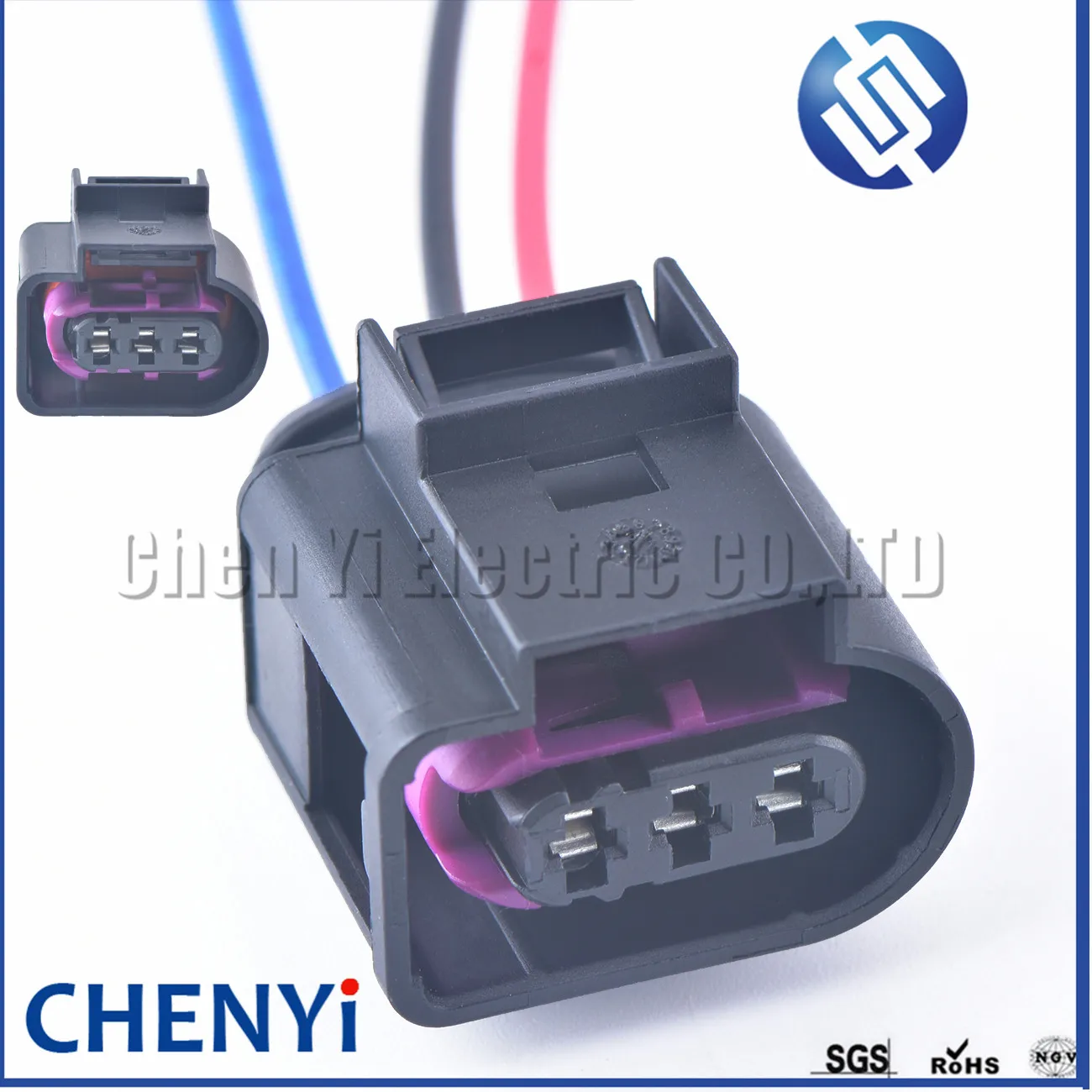 3 Pin Auto waterproof connector Engine Oil Rail Pressure connector plug ...