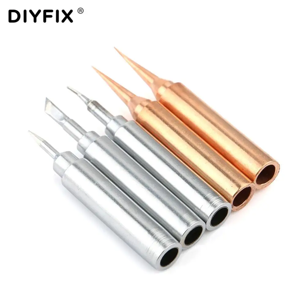 5Pcs/Set Lead free Soldering Iron Tips Set for BGA Soldering Rework ...