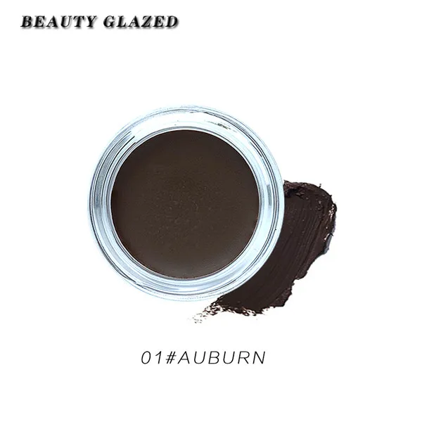 5 Color Beauty Waterproof Eyebrow Natural Eyebrow Tint Makeup Pomade ...