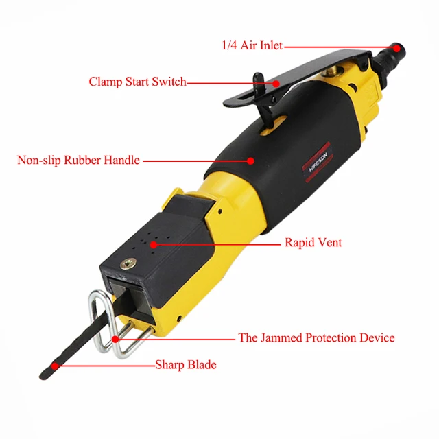 Air Hacksaw With Clamp