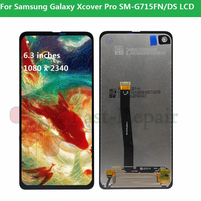 6-3-G715-LCD-For-Samsung-Galaxy-X-Cover-Pro-G715FN-LCD-Display-Touch ...