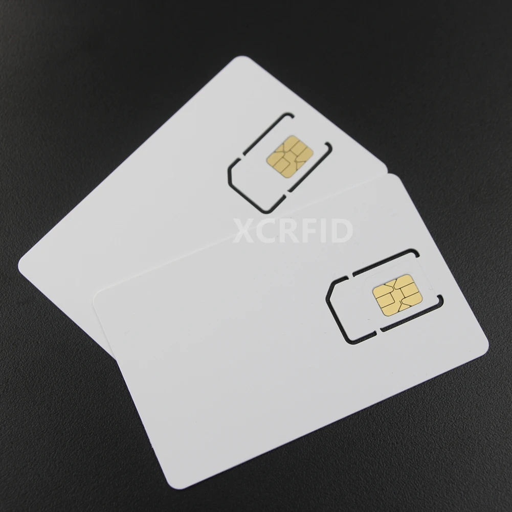 128K 4G Programable Blank SIM Card GSM WCDMA LTE SIM Card 2FF/3FF/4FF ...