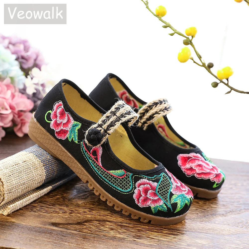 Veowalk-Spring-Handmade-Thailand-Ballet-Flats-Old-Peking-Women-Casual ...