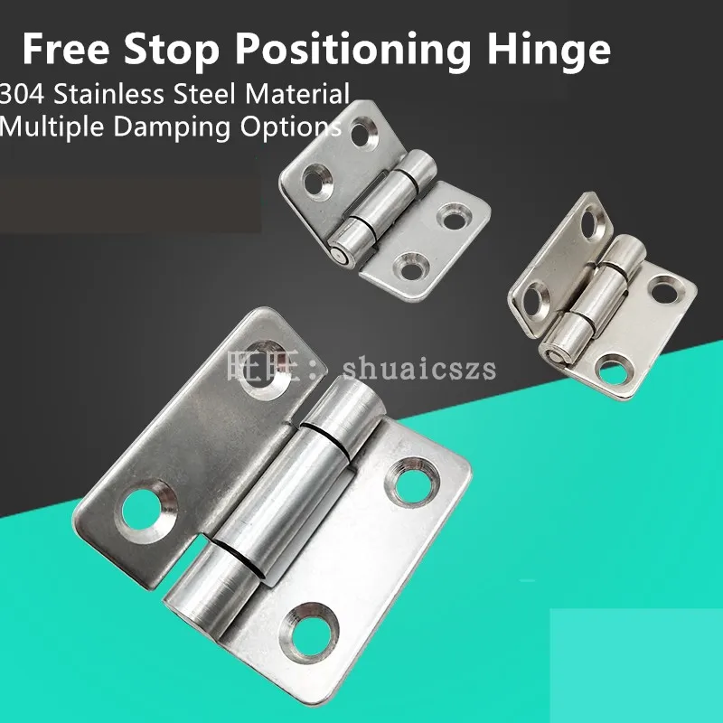 Stainless-Steel-Damping-Hinge-Free-Stop-Buffer-Hinge-Small-Torsion ...