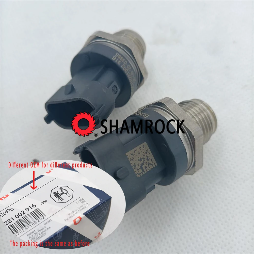 original Fuel Rail Pressure Sensor Common Regulator OEM 0281006373/0 ...