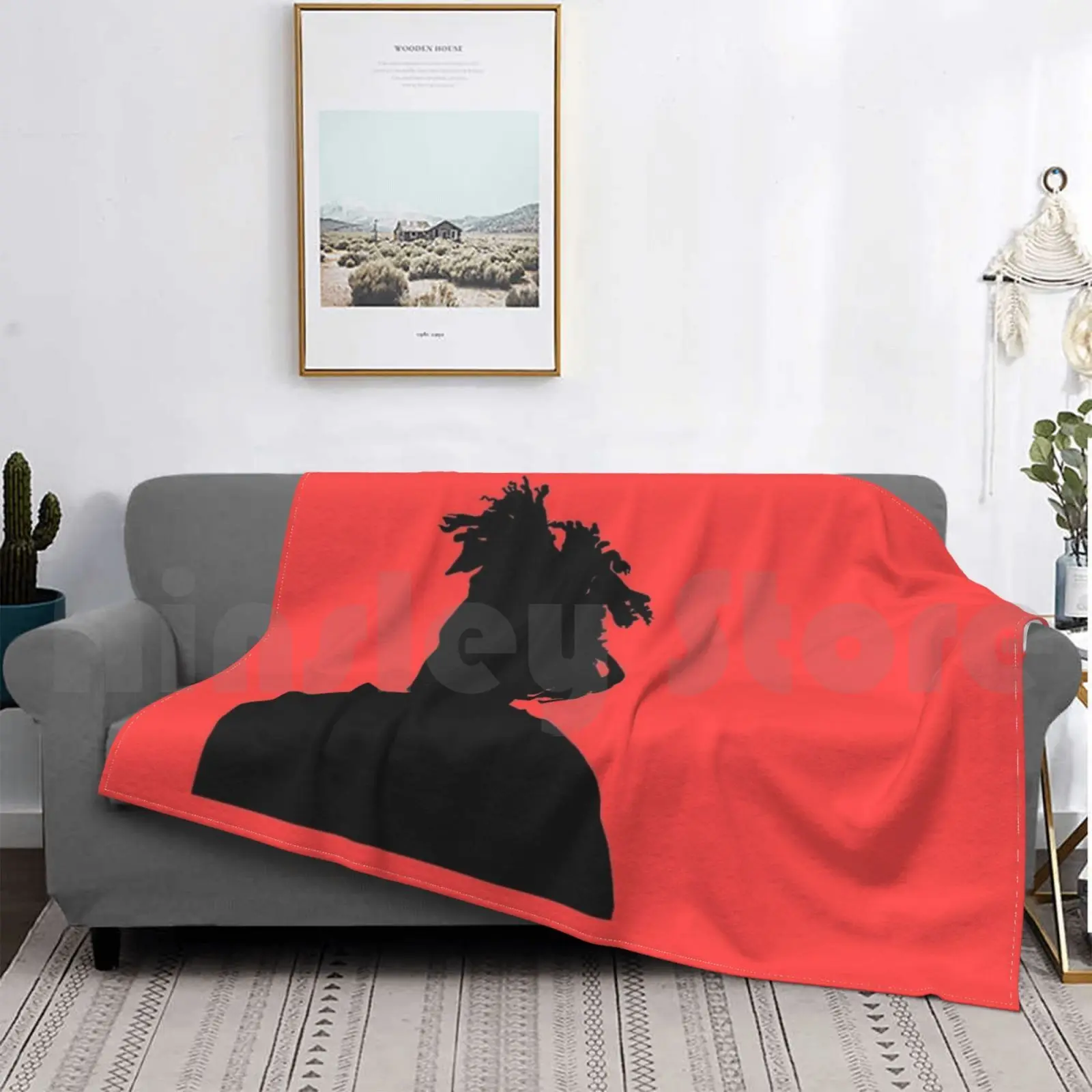 The-Weeknd-Silhouette-Blanket-Fashion-Custom-Weeknd-Silhouette-Abel ...