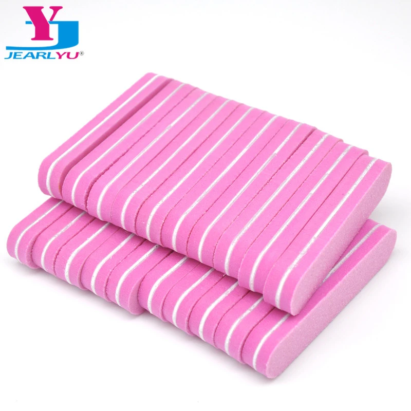 New 20pcs Mini Nail File Polish Sanding Washable Nail Care Buffing ...