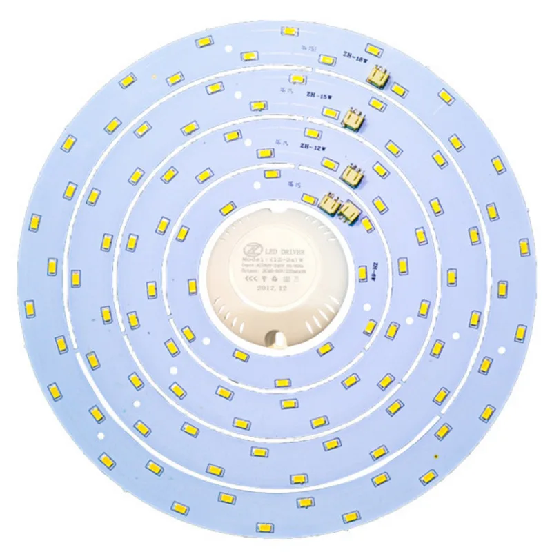 6W 12W 15W 18W 27W 33W 36W 80W 100W LED Ring PANEL Circle Light 220V ...