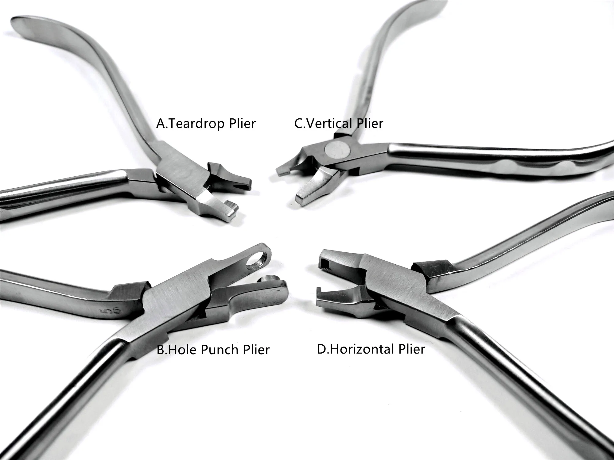 1Set/4pcs Dental Orthodontic Aligner Pliers Thermal Forming Invisable ...