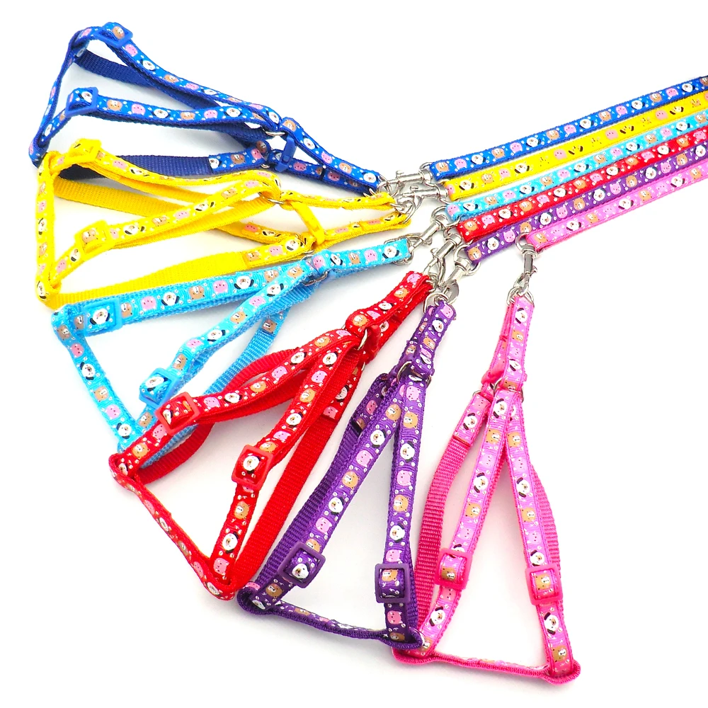 24Pcs-Adjustable-Polyester-Chain-Toy-Interactive-Lead-Leash-Dog-Collars ...