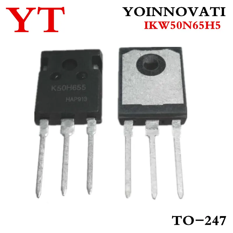 10 개/몫 K50EH5 IKW50N65H5 650V 50A IGBT TO 247 IC 최고의 품질|반도체 집적회로 ...
