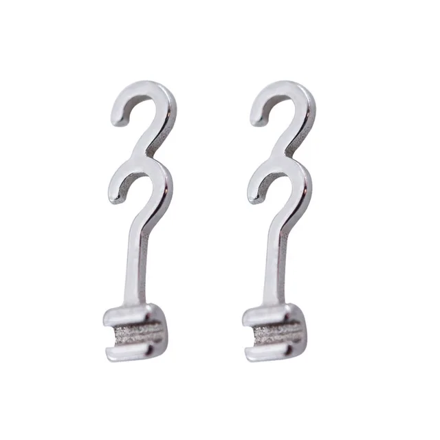 50pcs Dental Orthodontic Lingual Button Bondable Power Arms Adhesive ...