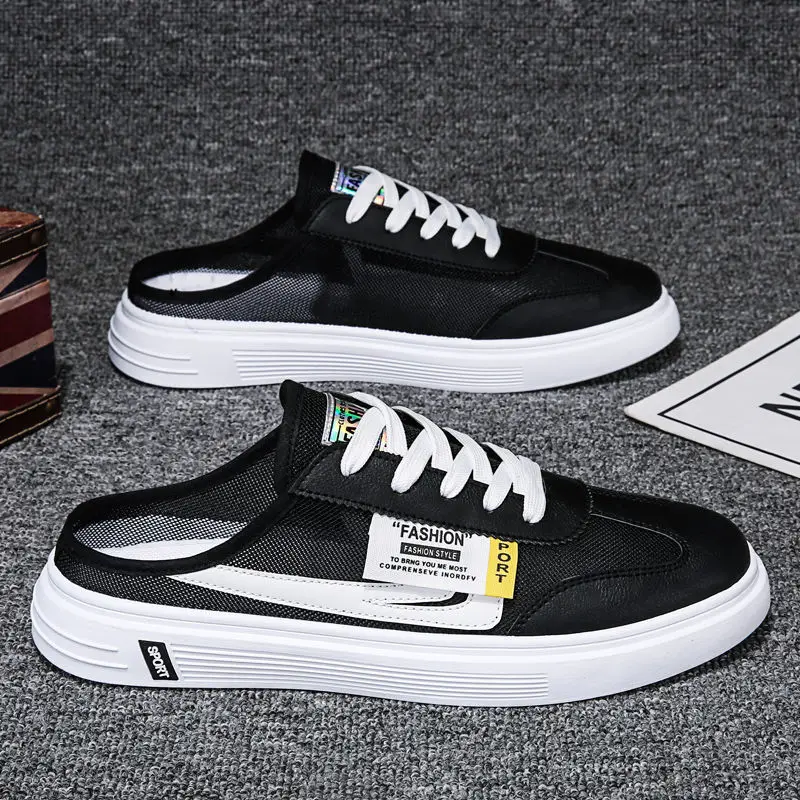 Fashion-Men-Outdoors-Slippers-Summer-Breathable-Lazy-Slippers-Men-No ...