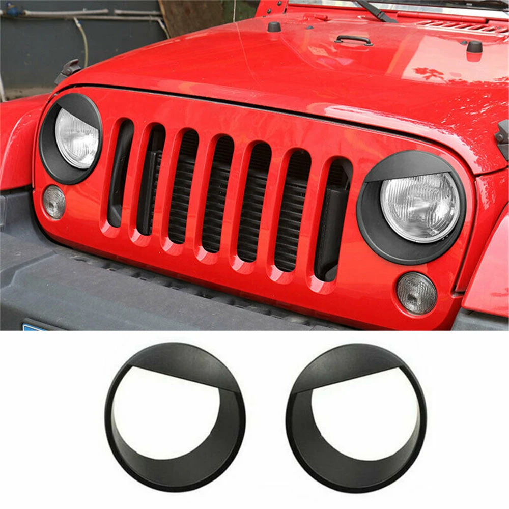 Jeep Wrangler Angry Headlights