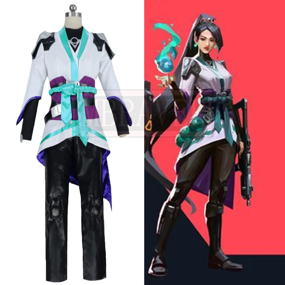 Game Valorant Sage Cosplay Costume Cos Halloween Christmas Party ...