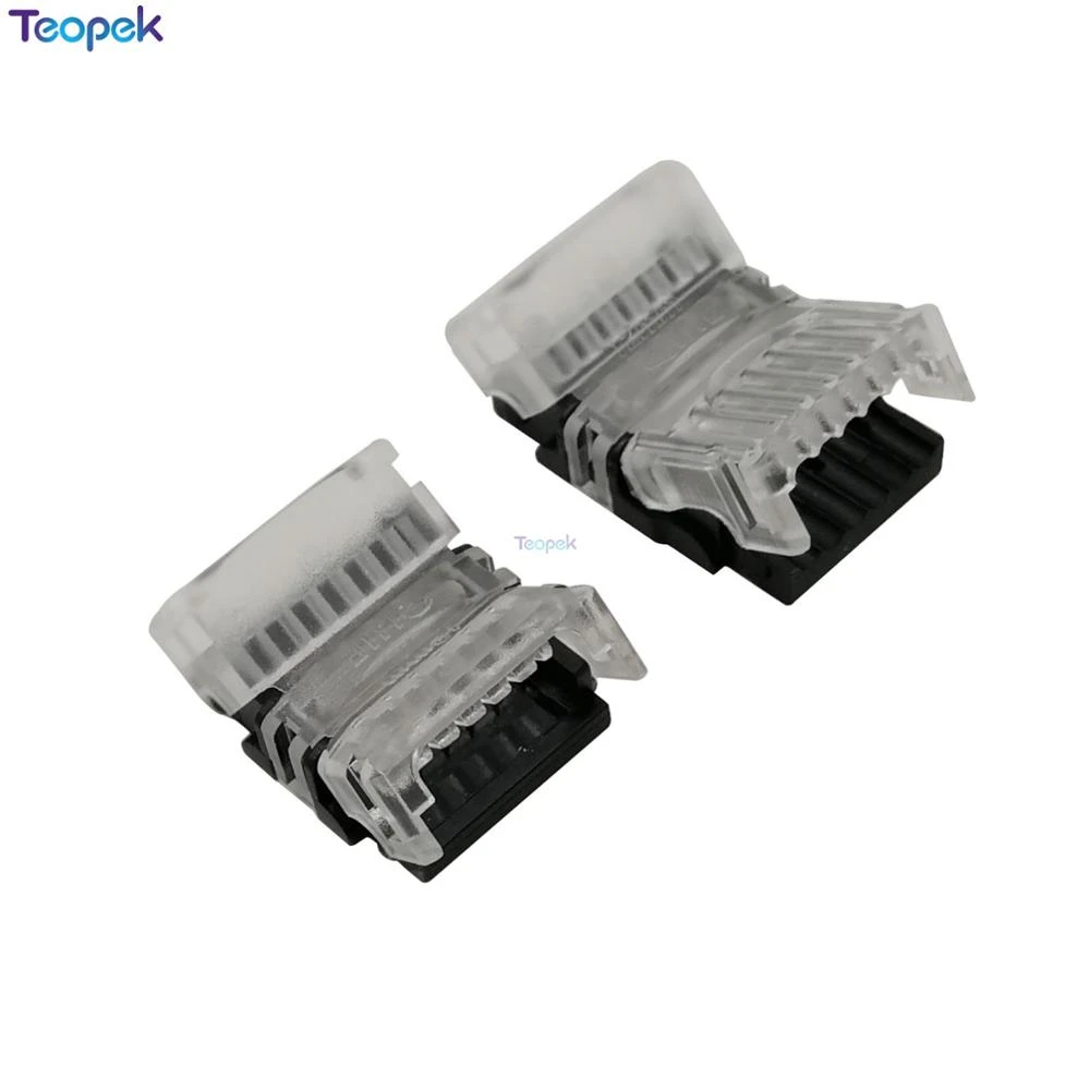 10pcs 6pin Led Strip Connector Led Strip To Wire Or Strip To Strip ...