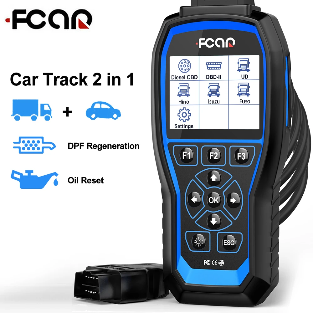 FCAR-esc-ner-de-camiones-di-sel-de-alta-resistencia-F506-Pro-Obd2-esc ...